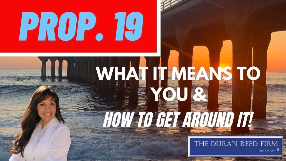 Prop. 19, What it Means to You and How to Get Around It … — Clara Duran ...