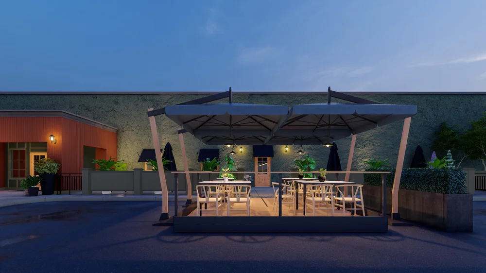 Standard Parklet — Pop-Up Patio