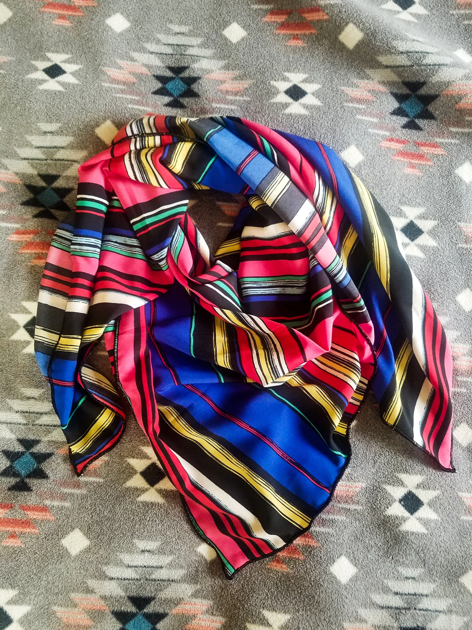 White Buffalo Wild Rag — Blue Roan Wild Rags