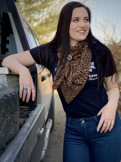 White Buffalo Wild Rag — Blue Roan Wild Rags