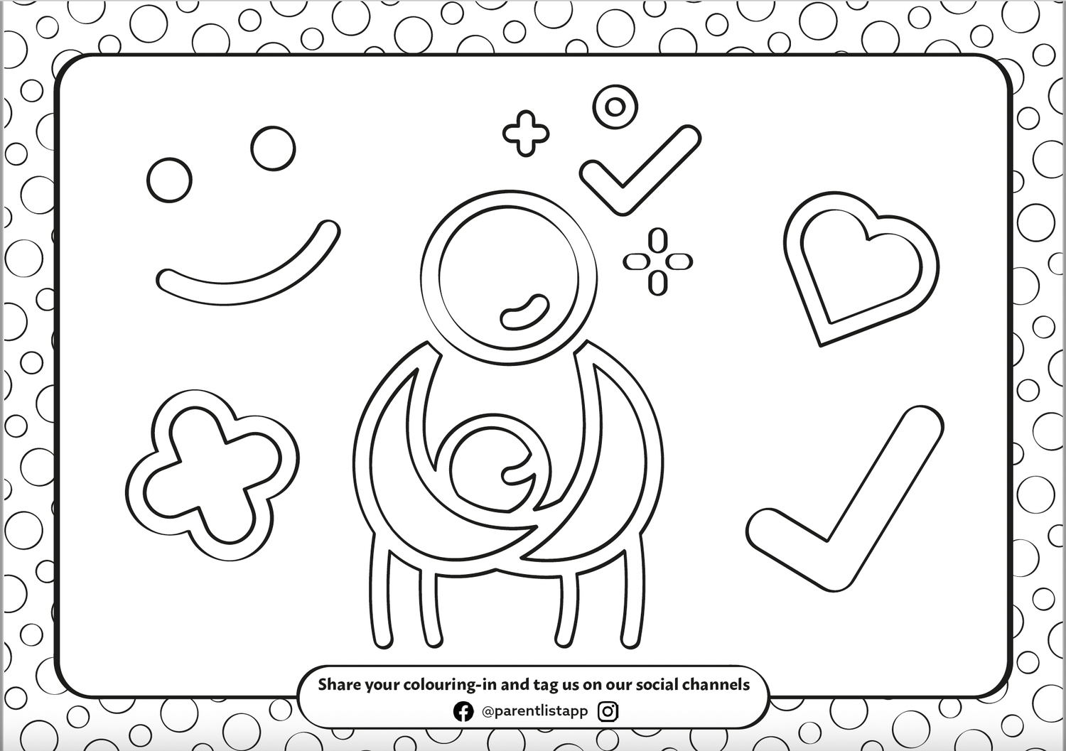Free Mindful Colouring Sheets for Kids — Parent List App