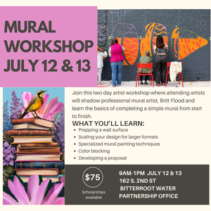 Mural Workshop — open-ended community arts studio
