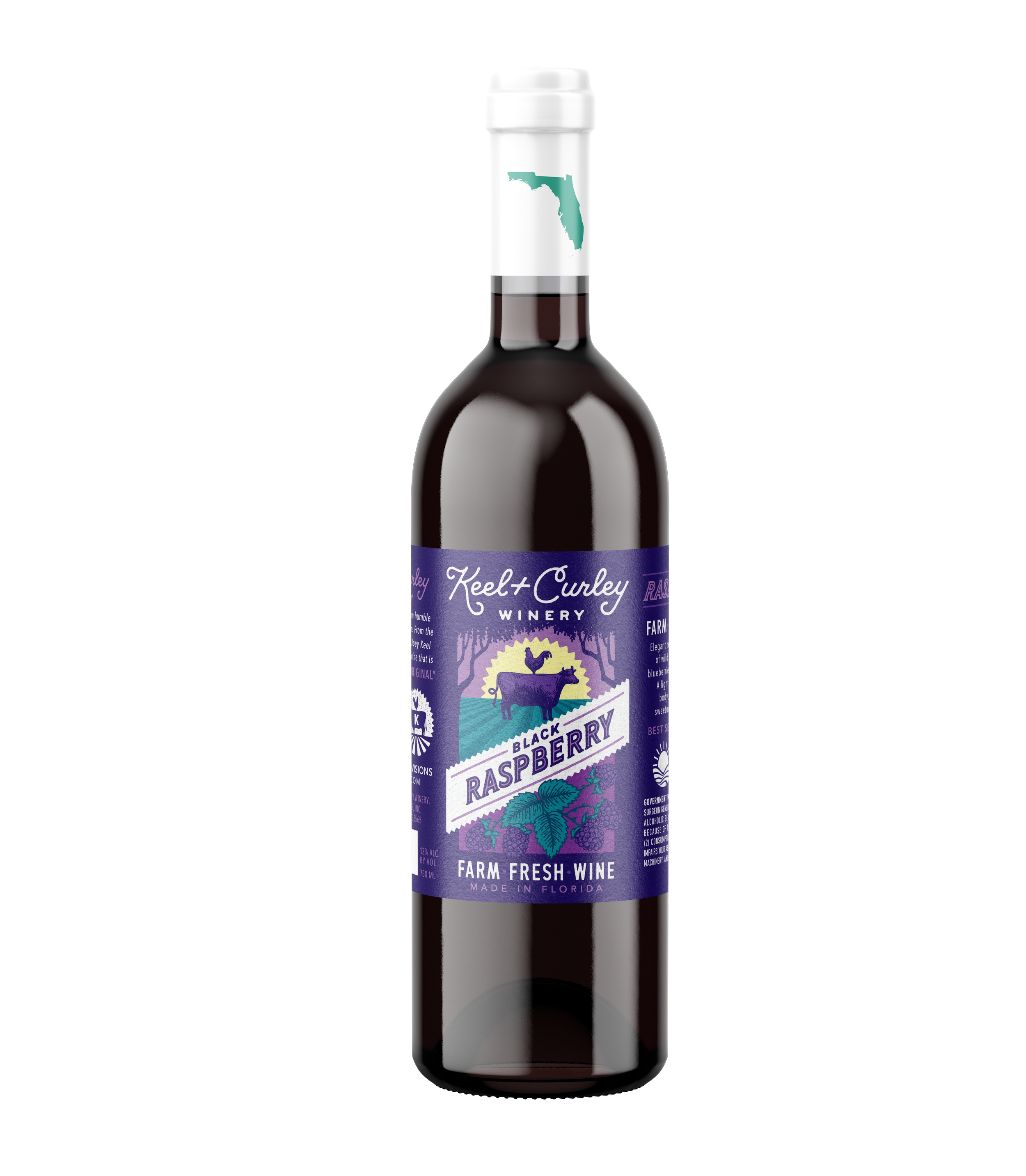Black Raspberry Merlot — Keel Farms | Tampa Bay Winery, Brewery and ...