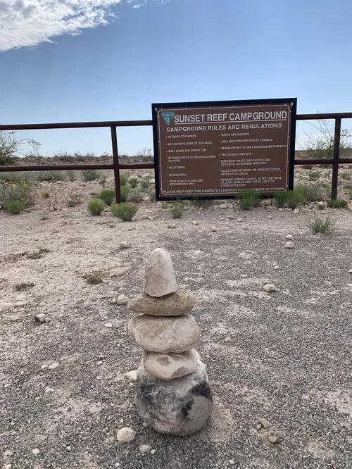 Camp Under the Stars at Sunset Reef Campground in Carlsbad, New Mexico ...