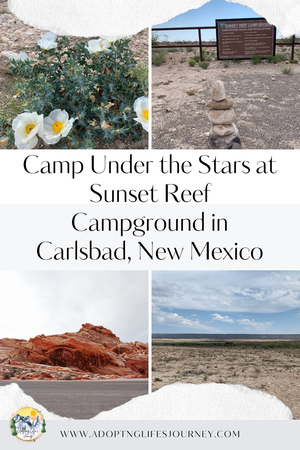 Camp Under the Stars at Sunset Reef Campground in Carlsbad, New Mexico ...