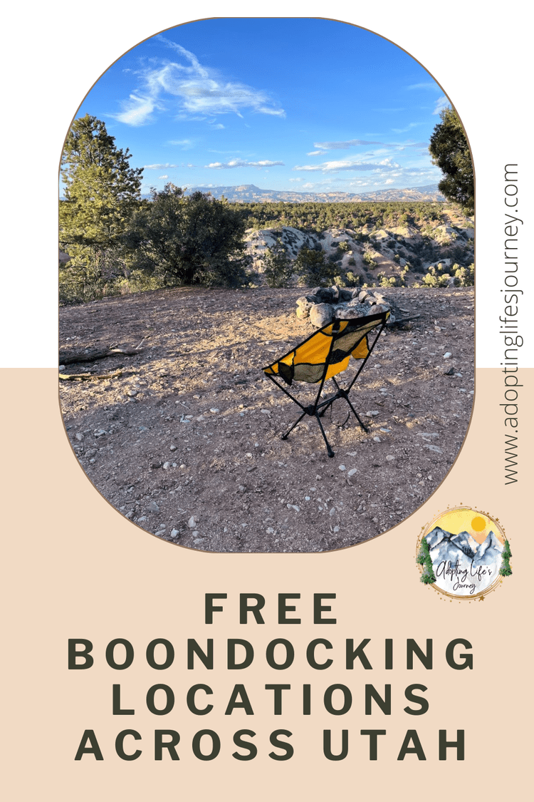 Embrace Nature with Free Boondocking in Utah — Adopting Life's Journey ...