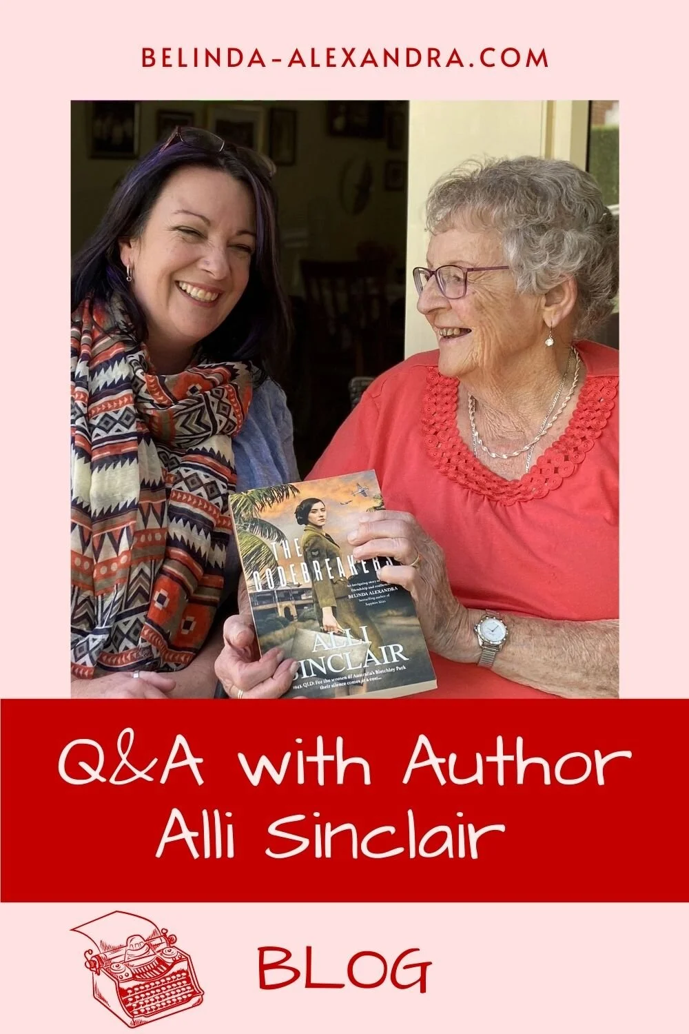 BLOG: Q & A With Author Alli Sinclair — Belinda Alexandra