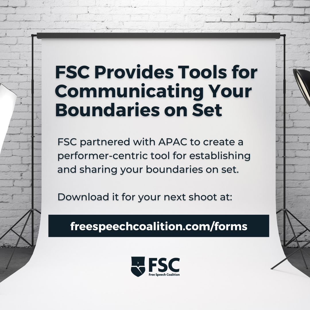 FSC Provides Tools for Communicating Your Boundaries on Set — Free ...