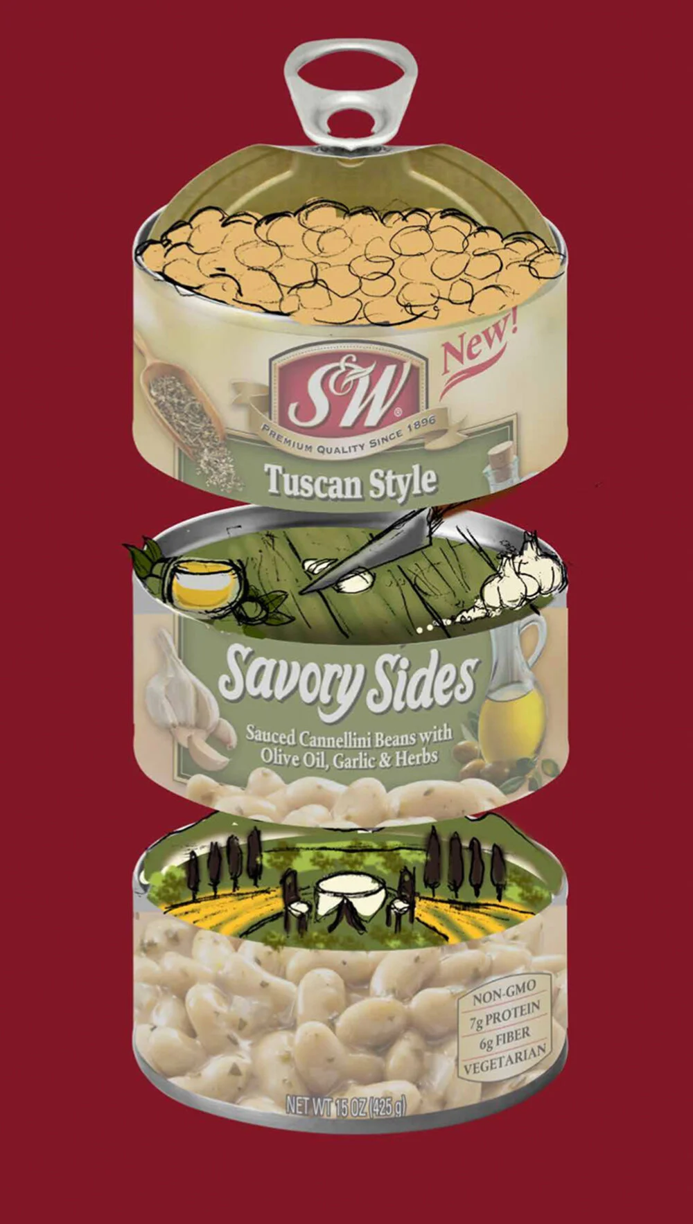 S&W Beans Savory Sides — Becky Eilers