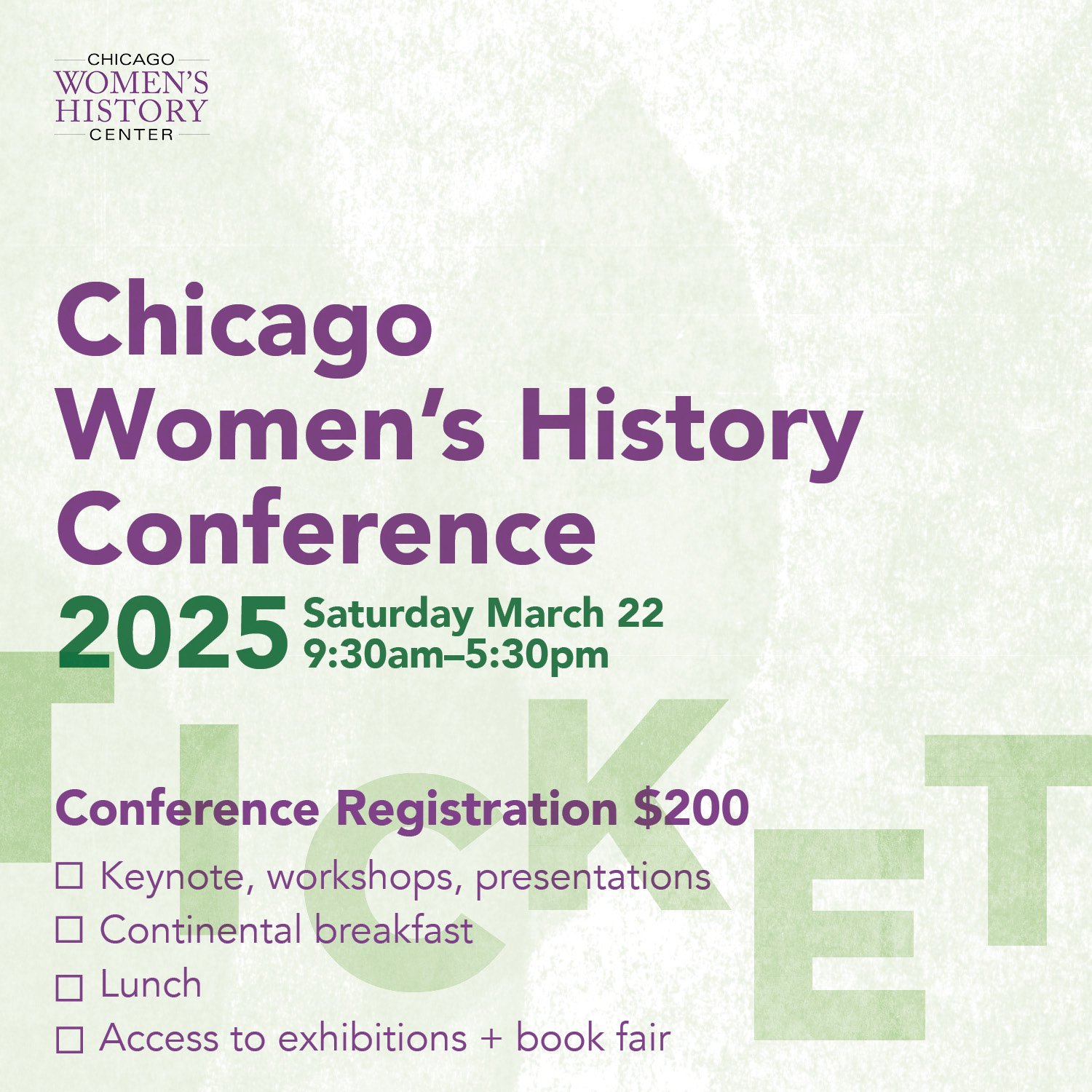 Conference 2025 — Chicago Women's History Center