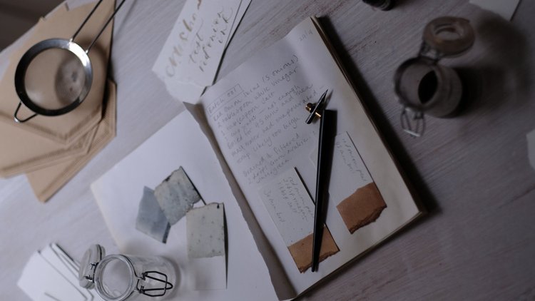 an experiment in natural ink making — Written By Emily