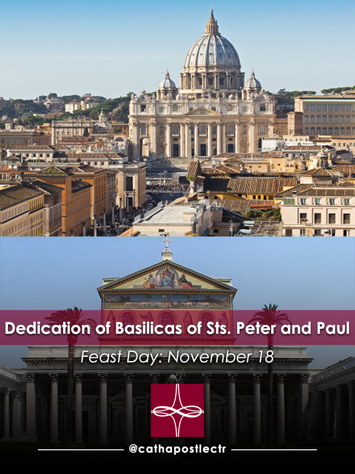 Dedication of Basilicas of Sts. Peter and Paul — Catholic Apostolate ...