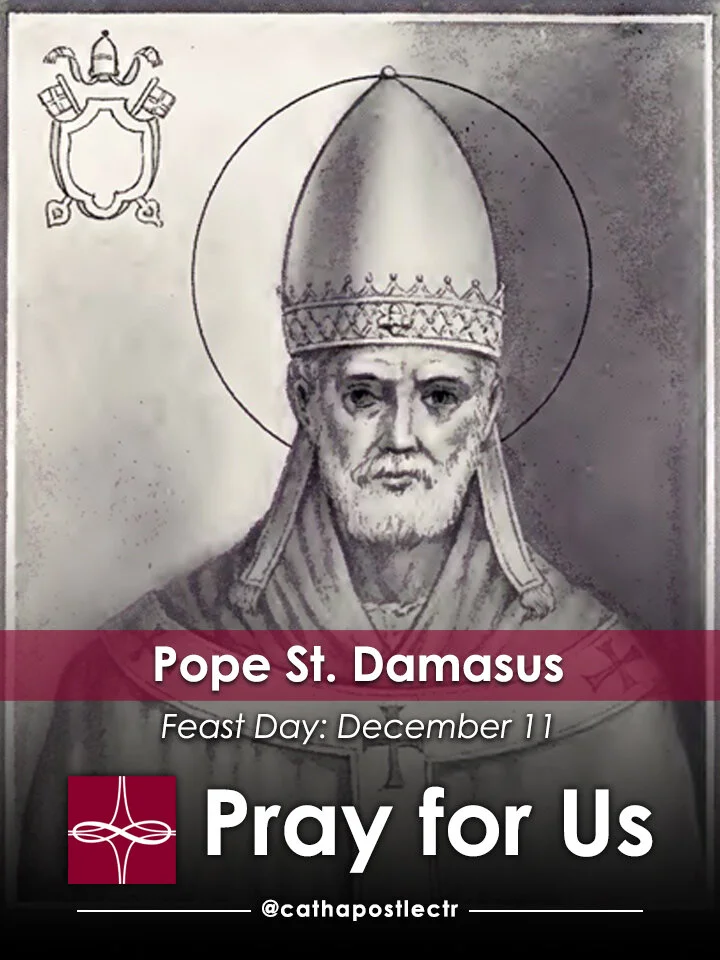 Pope St. Damasus — Catholic Apostolate Center Feast Days