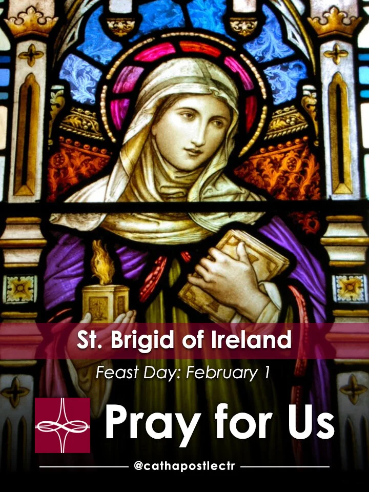 St. Brigid of Ireland — Catholic Apostolate Center Feast Days