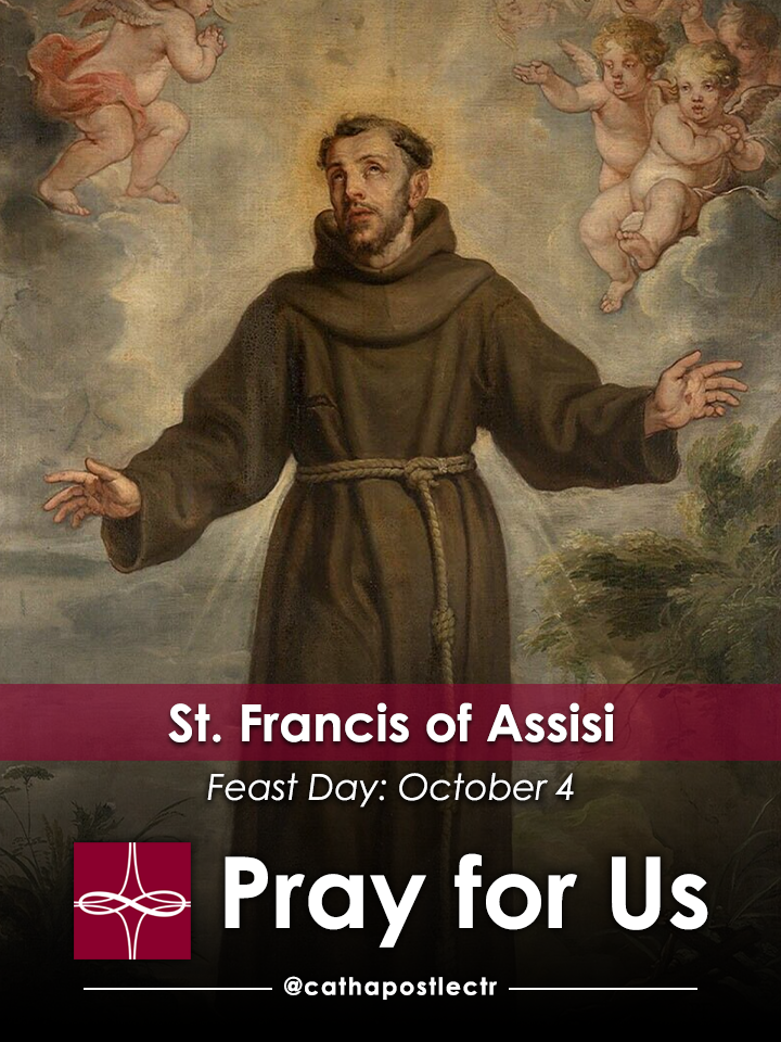 St. Francis of Assisi — Catholic Apostolate Center Feast Days