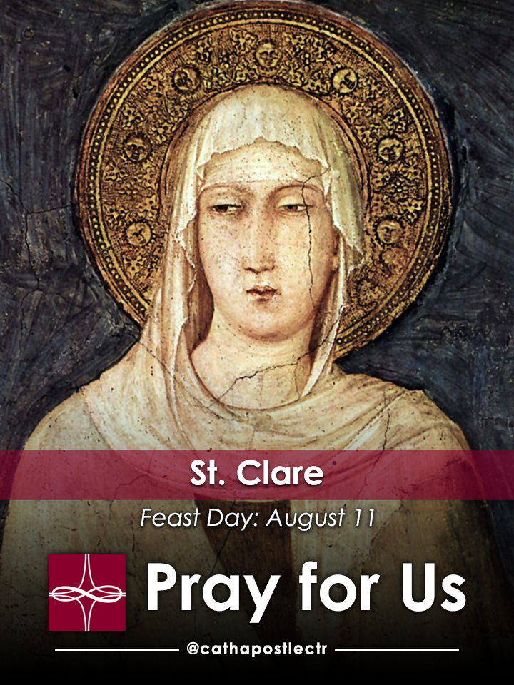 St. Clare — Catholic Apostolate Center Feast Days