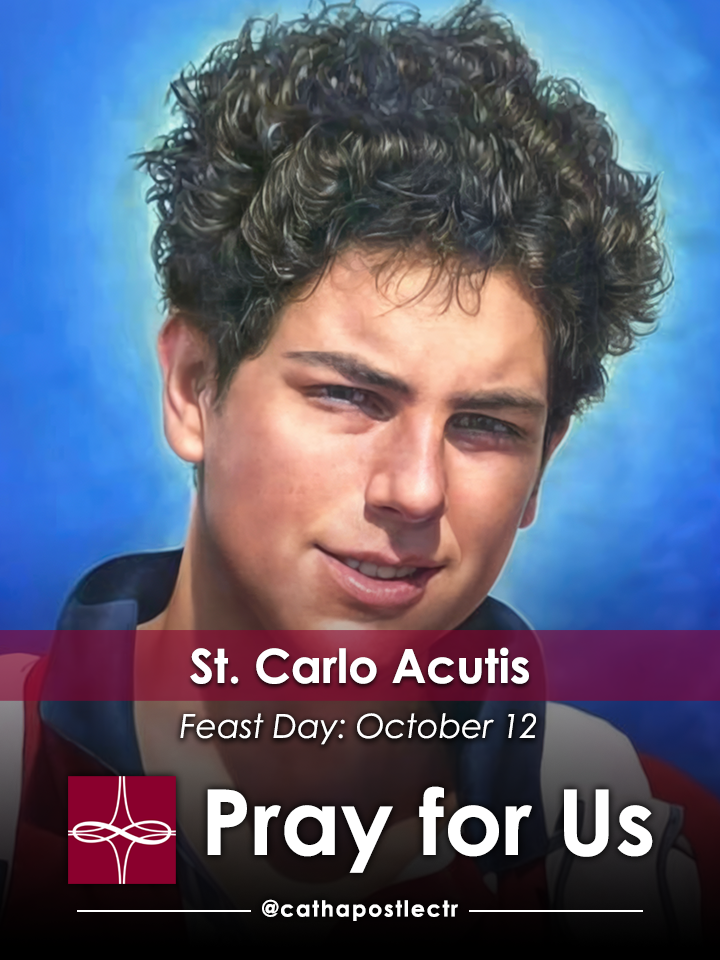 St. Carlo Acutis — Catholic Apostolate Center Feast Days