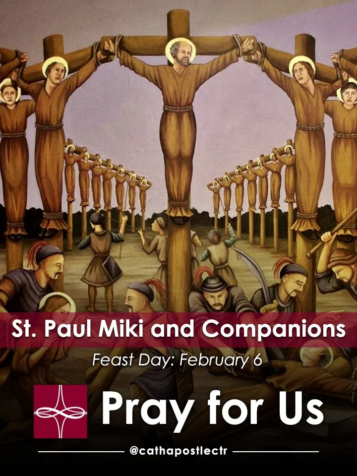 St. Paul Miki and Companions — Catholic Apostolate Center Feast Days