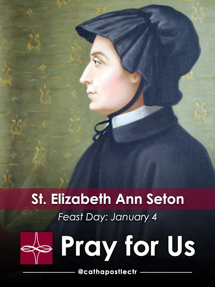 St. Elizabeth Ann Seton — Catholic Apostolate Center Feast Days
