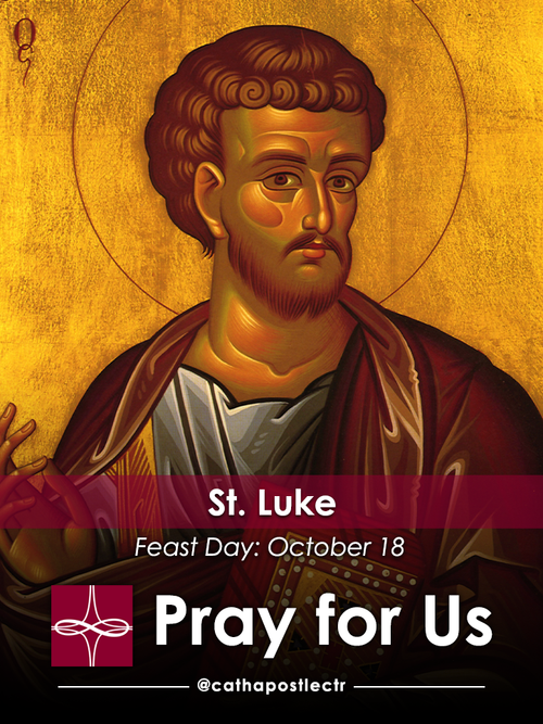 St. Luke — Catholic Apostolate Center Feast Days