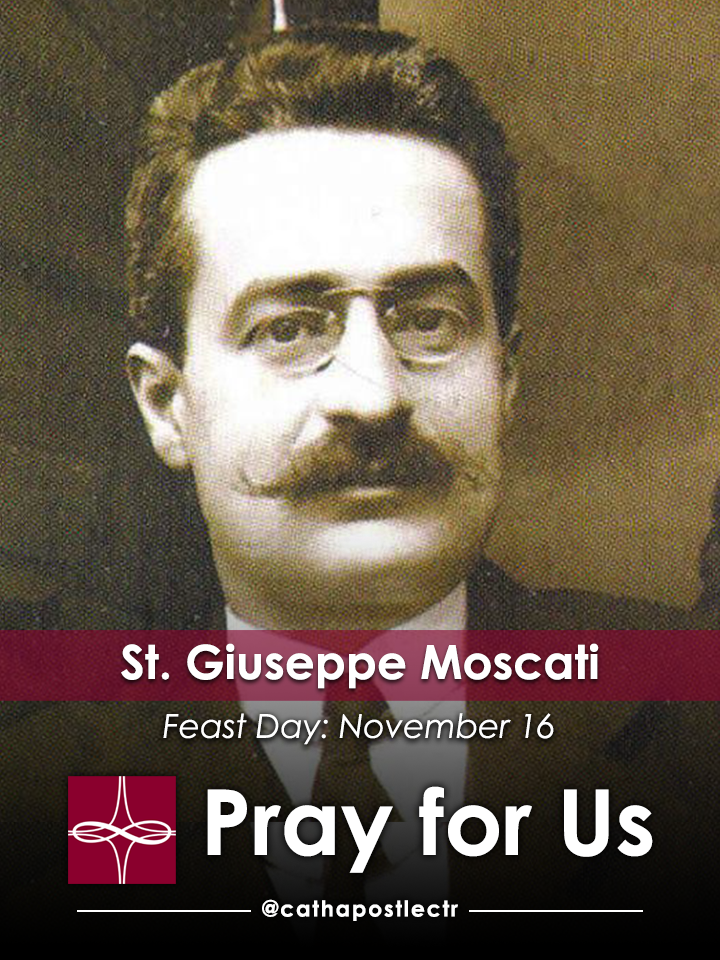 St. Giuseppe Moscati — Catholic Apostolate Center Feast Days