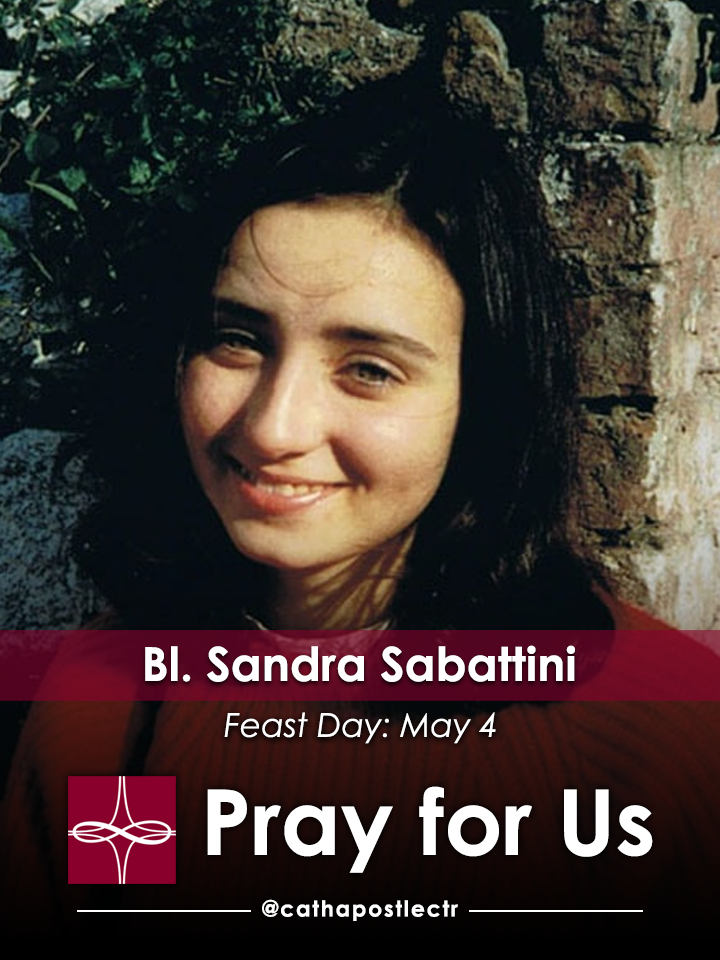 Bl. Sandra Sabattini — Catholic Apostolate Center Feast Days