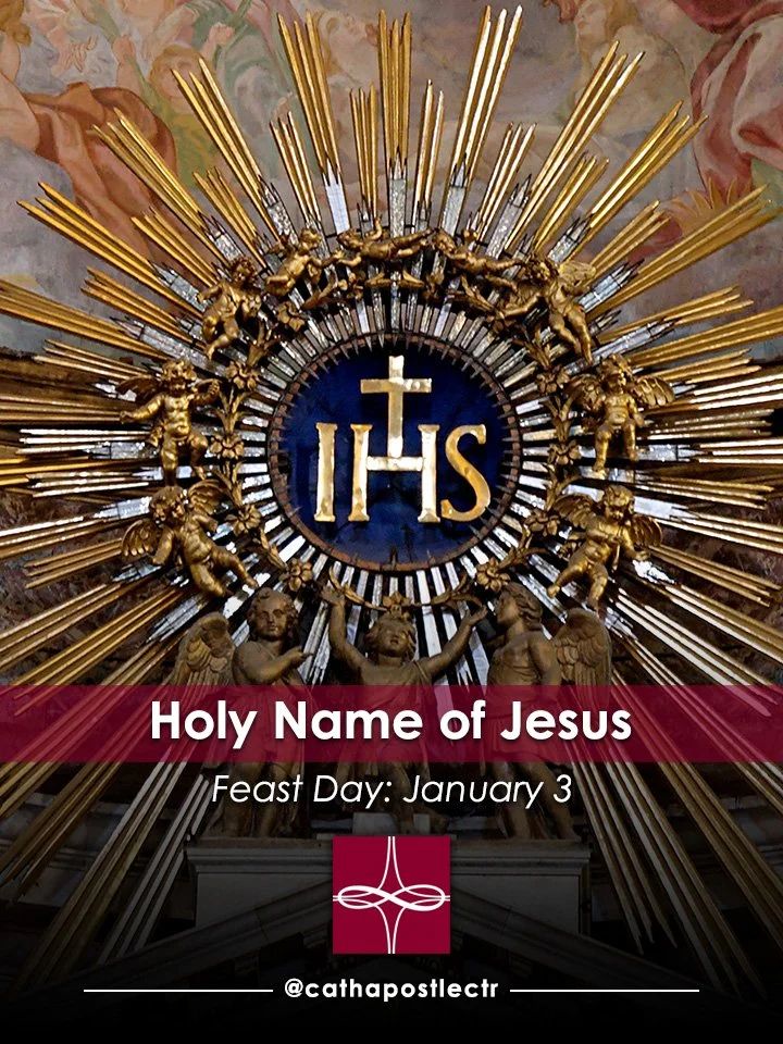 Holy Name of Jesus — Catholic Apostolate Center Feast Days