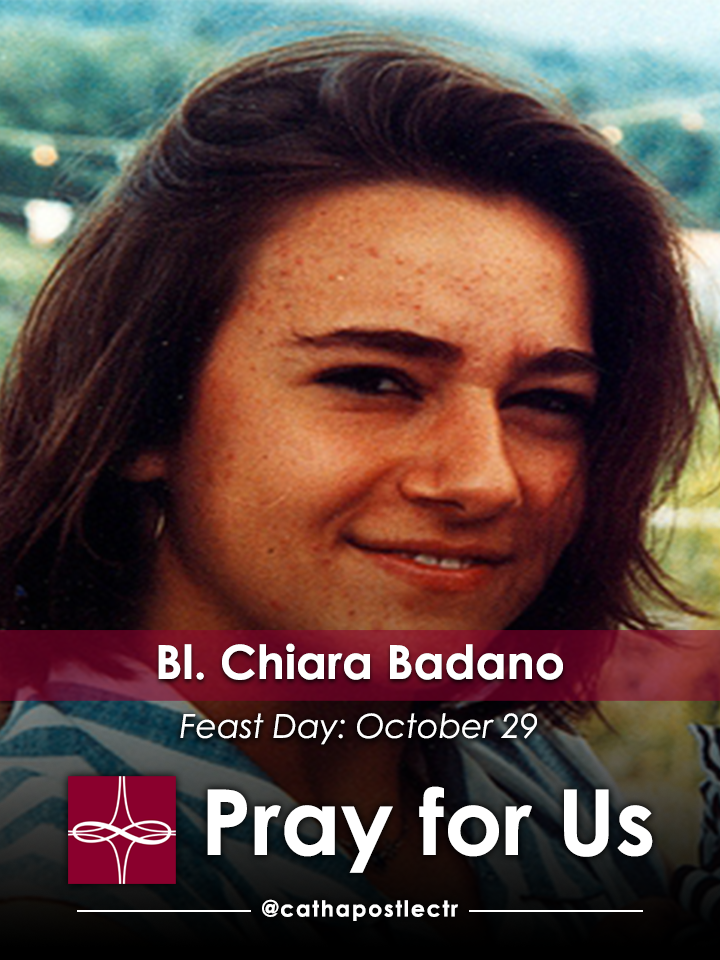 Bl. Chiara Badano — Catholic Apostolate Center Feast Days