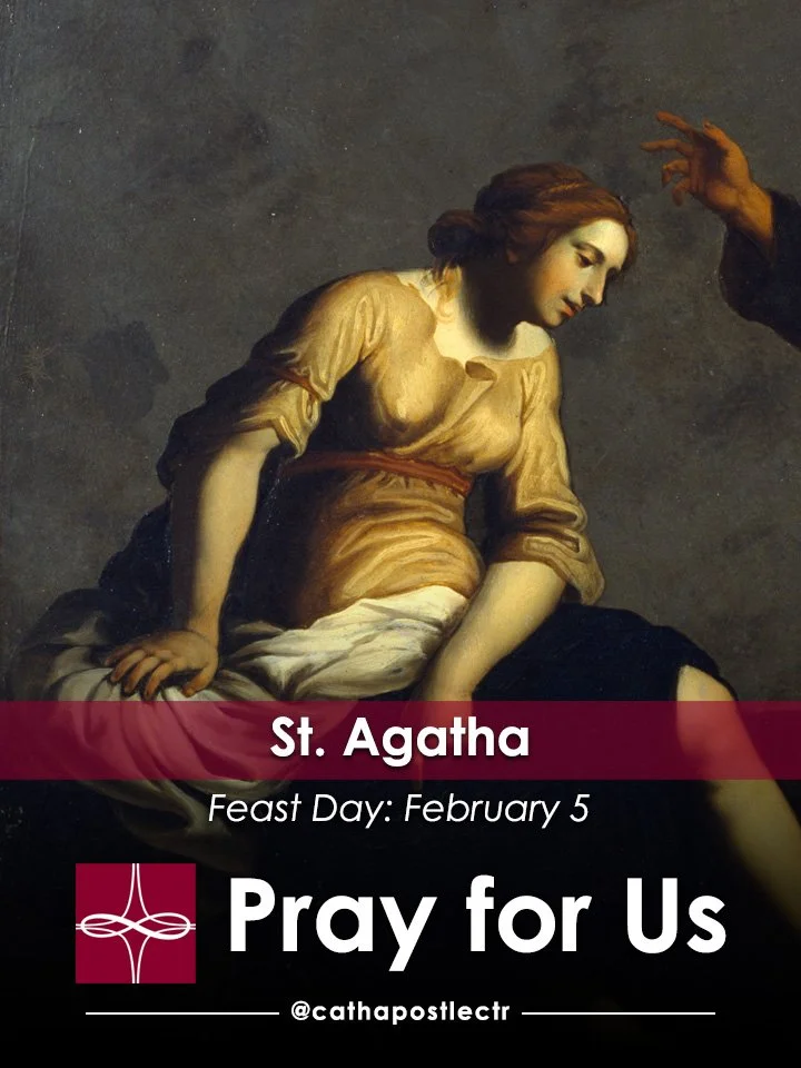 St. Agatha — Catholic Apostolate Center Feast Days