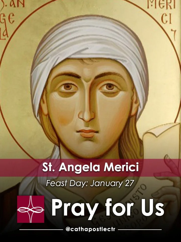 St. Angela Merici — Catholic Apostolate Center Feast Days