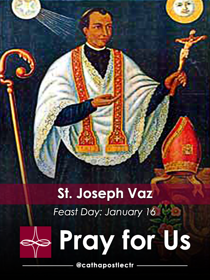 St. Joseph Vaz — Catholic Apostolate Center Feast Days