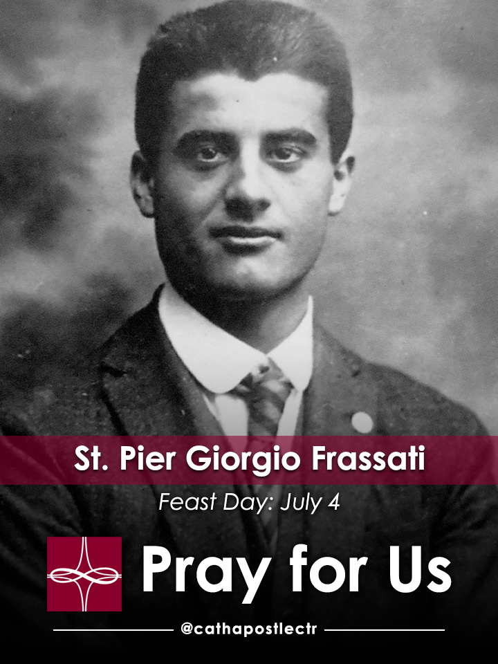 St. Pier Giorgio Frassati — Catholic Apostolate Center Feast Days