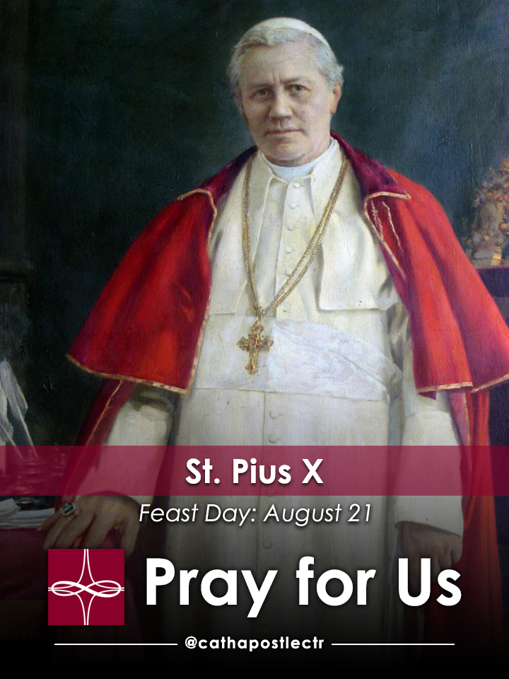 St. Pius X — Catholic Apostolate Center Feast Days