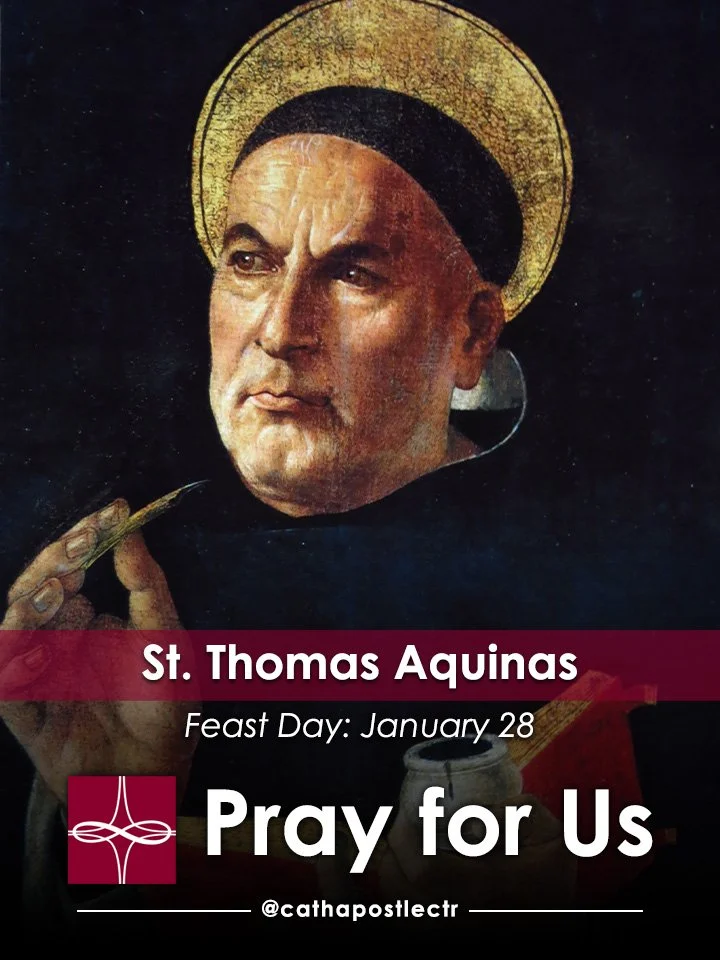 St. Thomas Aquinas — Catholic Apostolate Center Feast Days