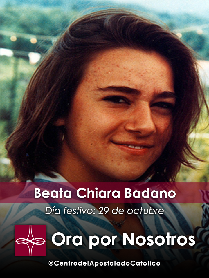 Beata Chiara Badano — Catholic Apostolate Center Feast Days