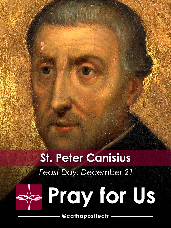 St. Peter Canisius — Catholic Apostolate Center Feast Days