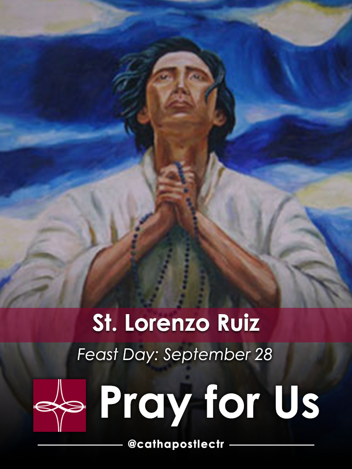 About Saint Lorenzo Ruiz San Lorenzo Filipino Saint Celebration St.