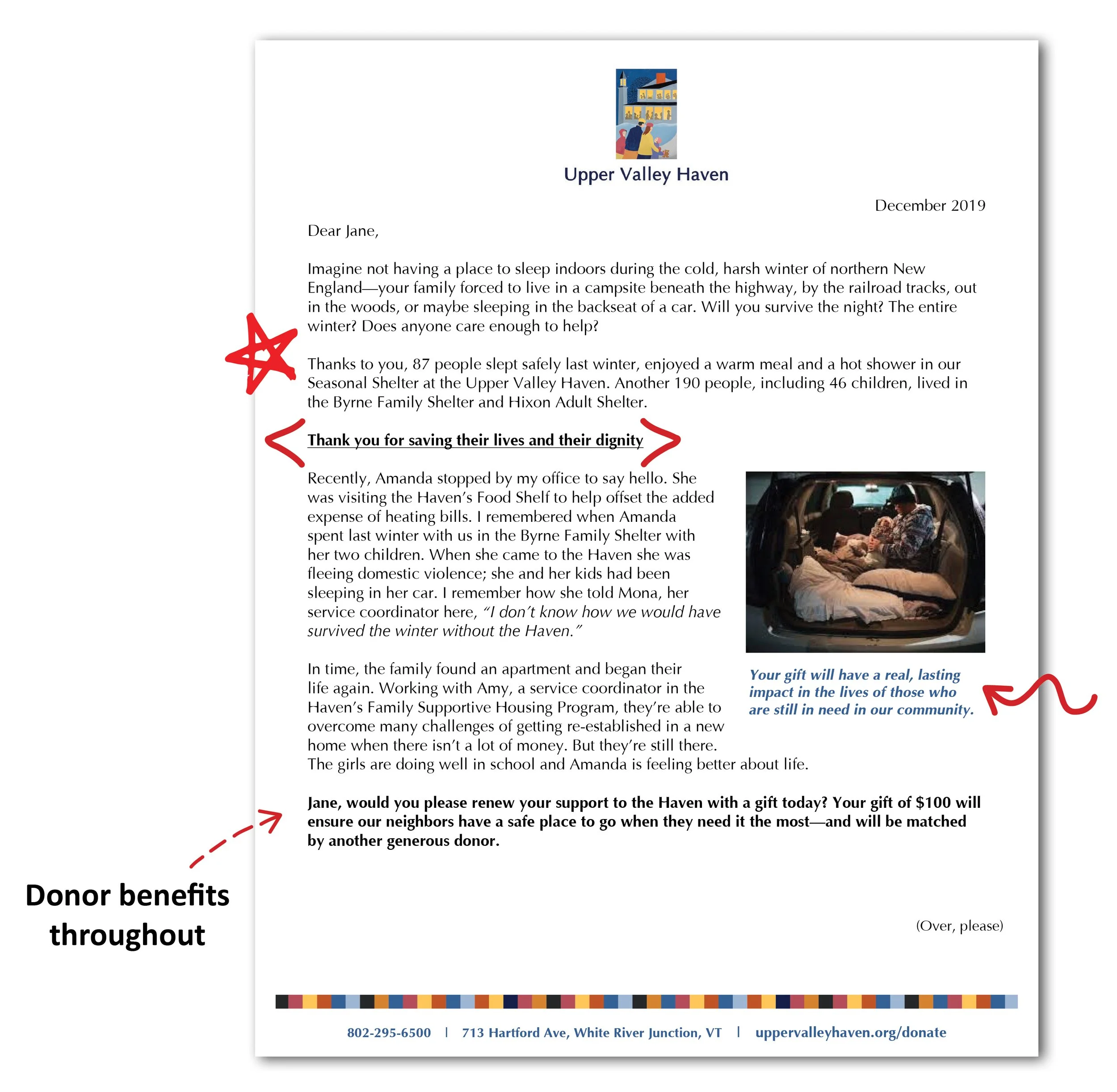 How to Write a Donor-Centric Fundraising Letter | Five Maples