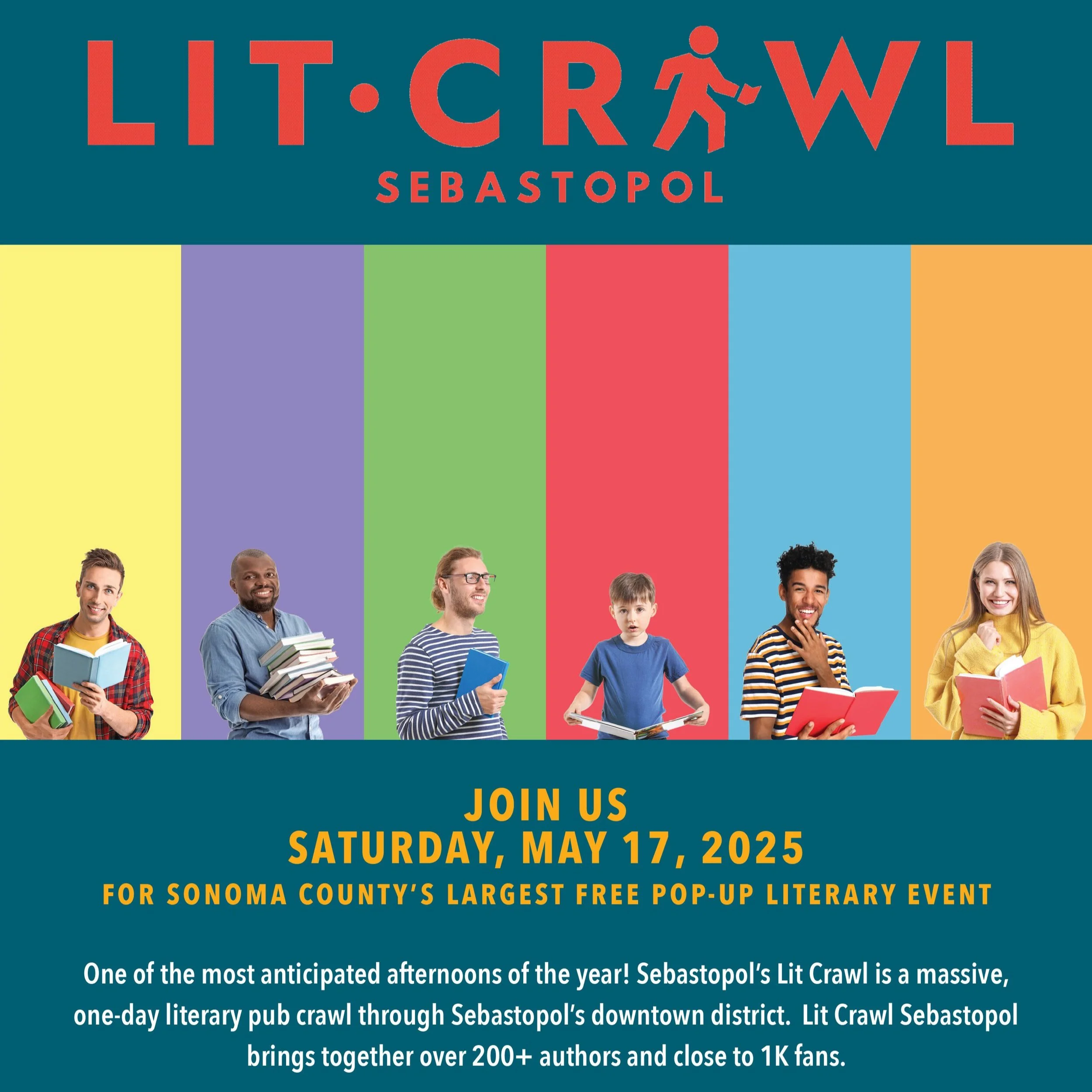 LitCrawl Sebastopol — Sebastopol Center For the Arts, California