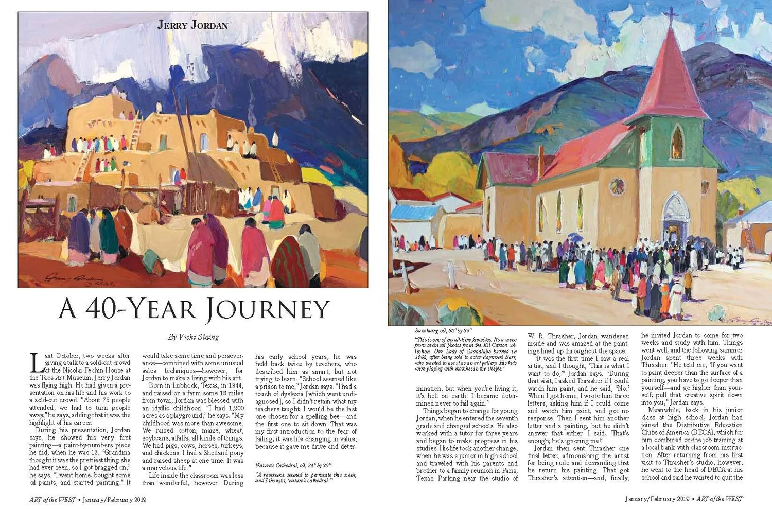 Jerry Jordan | Taos Artist | Southwestern Art