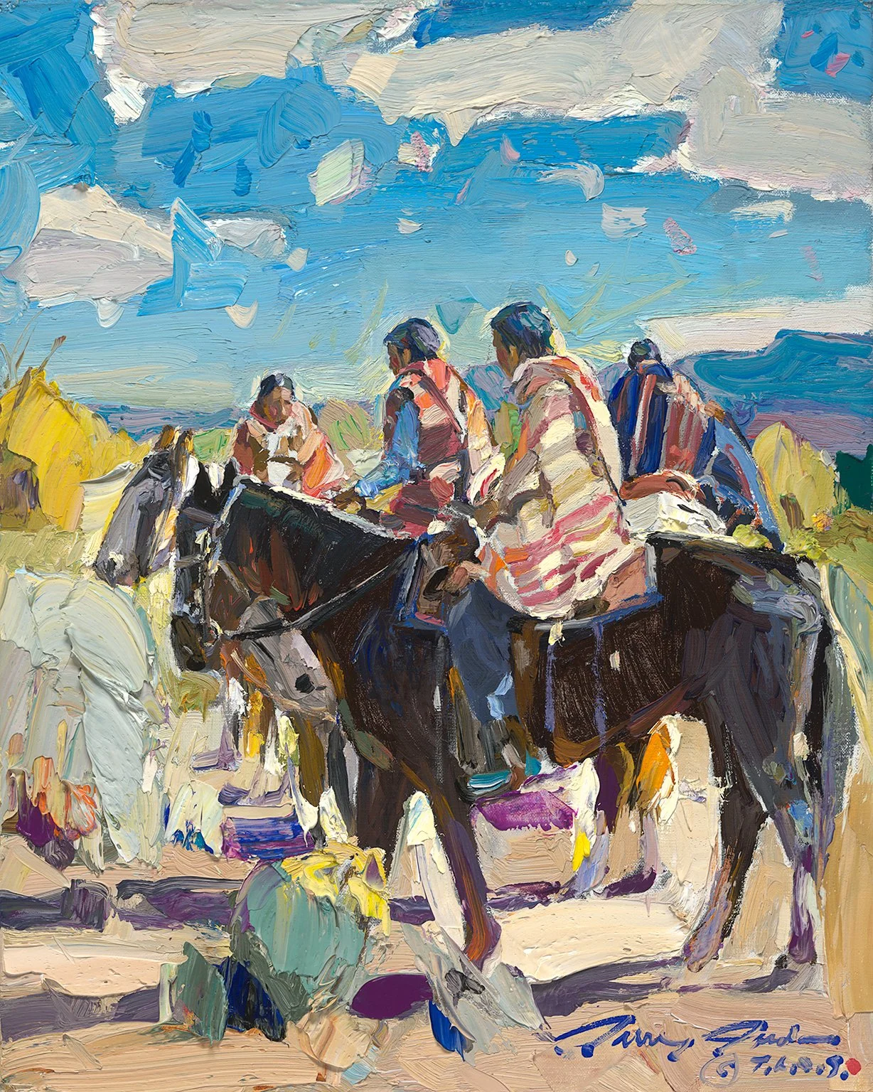 Jerry Jordan | Taos Artist | Southwestern Art