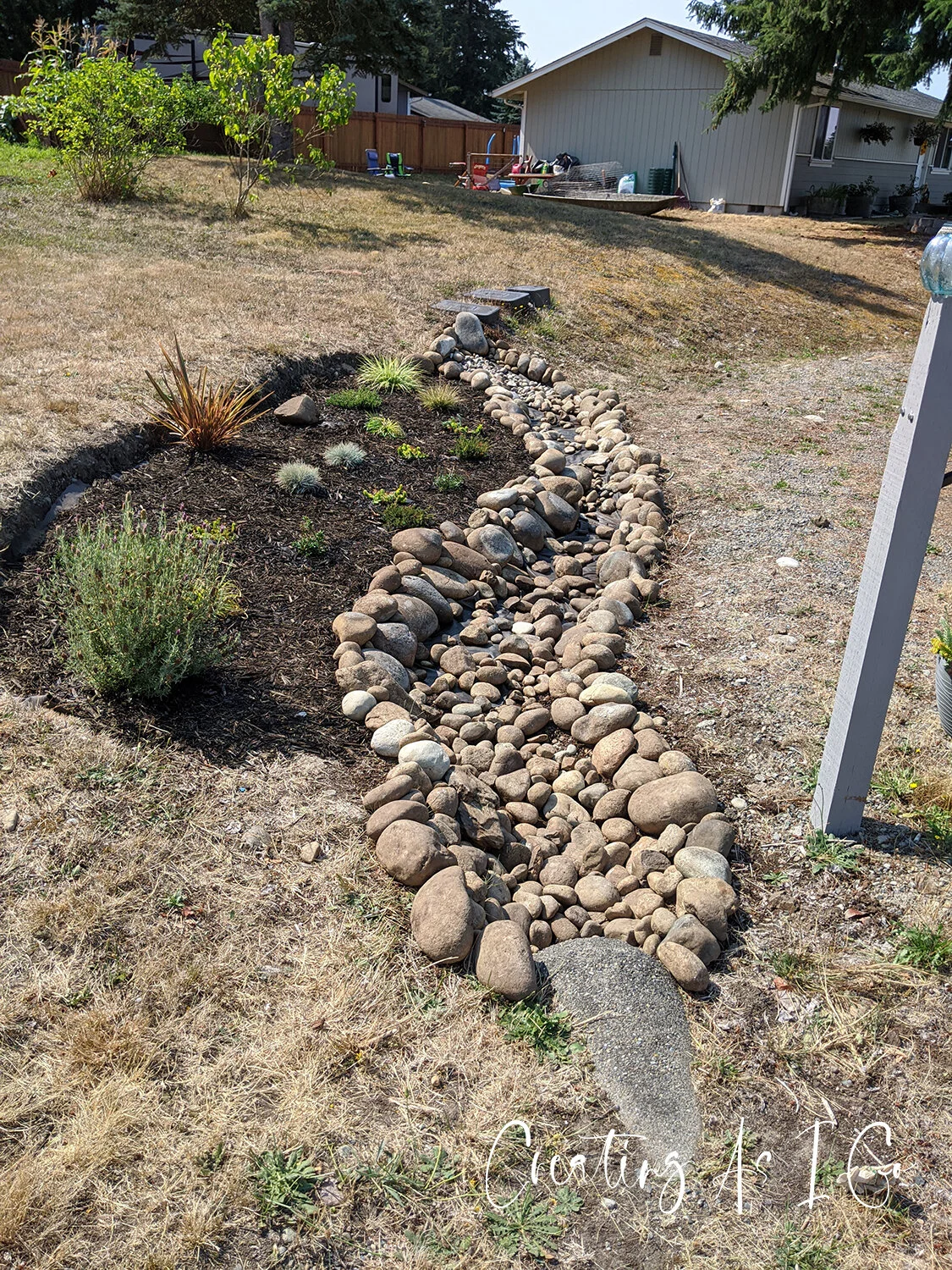 How to Build a Dry River Bed · Designs by Danielle · Graphic and Web Design
