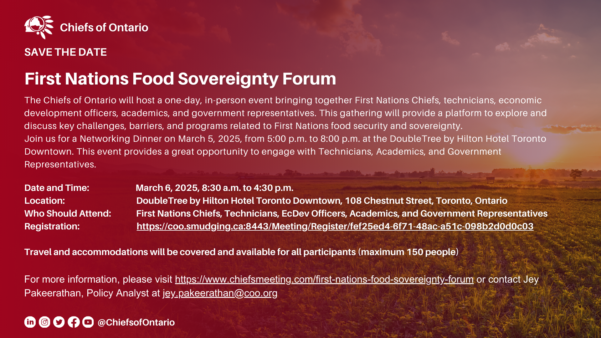First Nations Food Sovereignty Forum