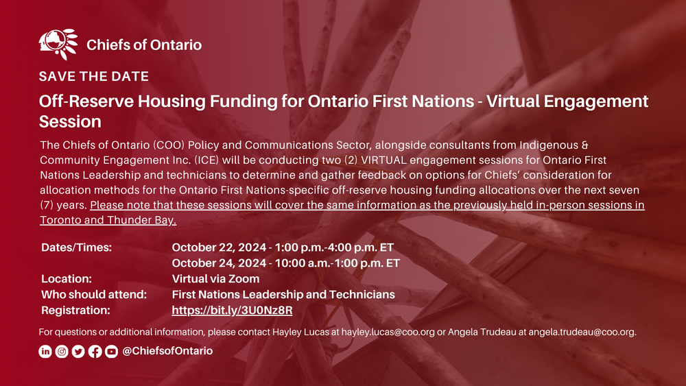 Off-Reserve Housing Funding for Ontario First Nations - Virtual ...