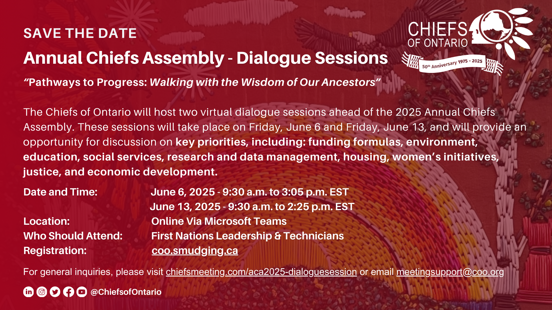 2025 Annual Chiefs Assembly - Dialogue Sessions