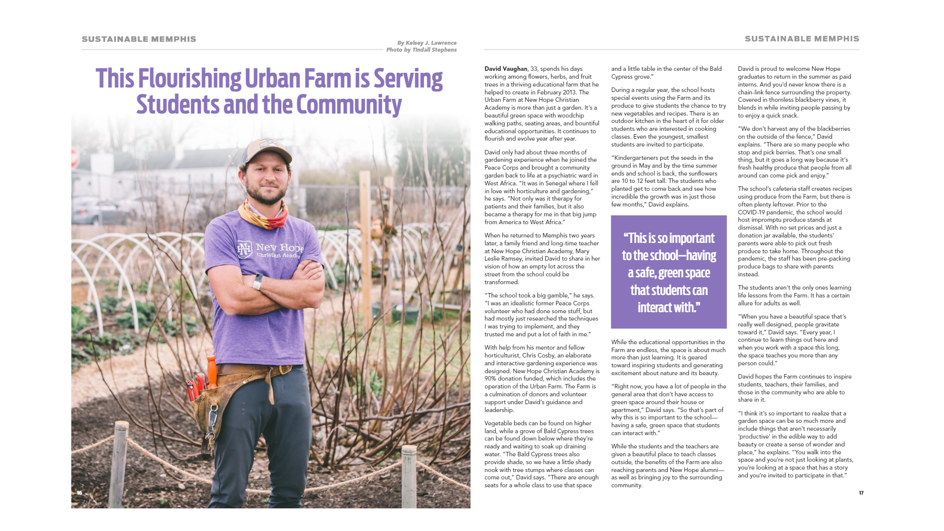 This Flourishing Urban Farm is Serving Students and the Community ...