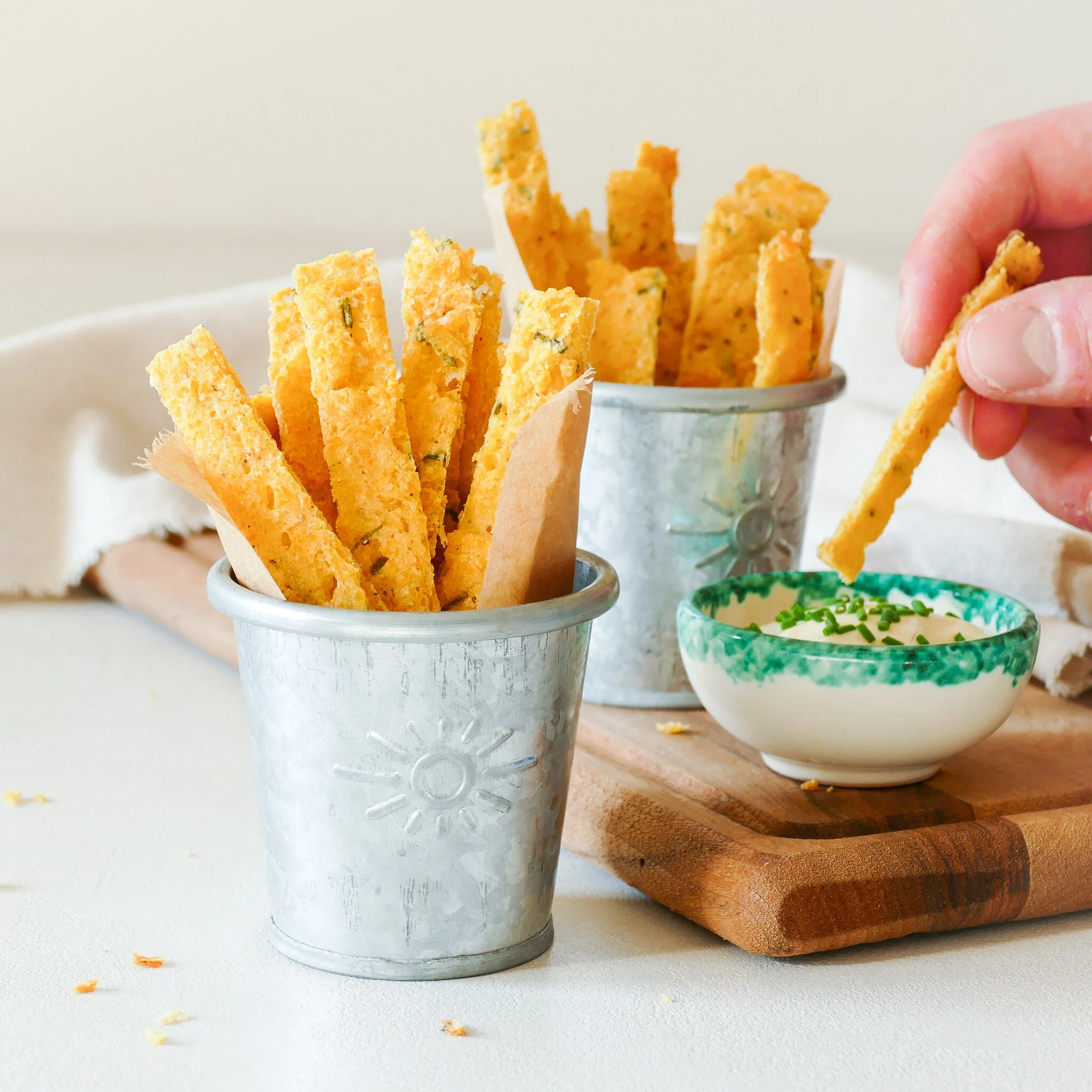 Chickpea Sticks — Andrea Aronica
