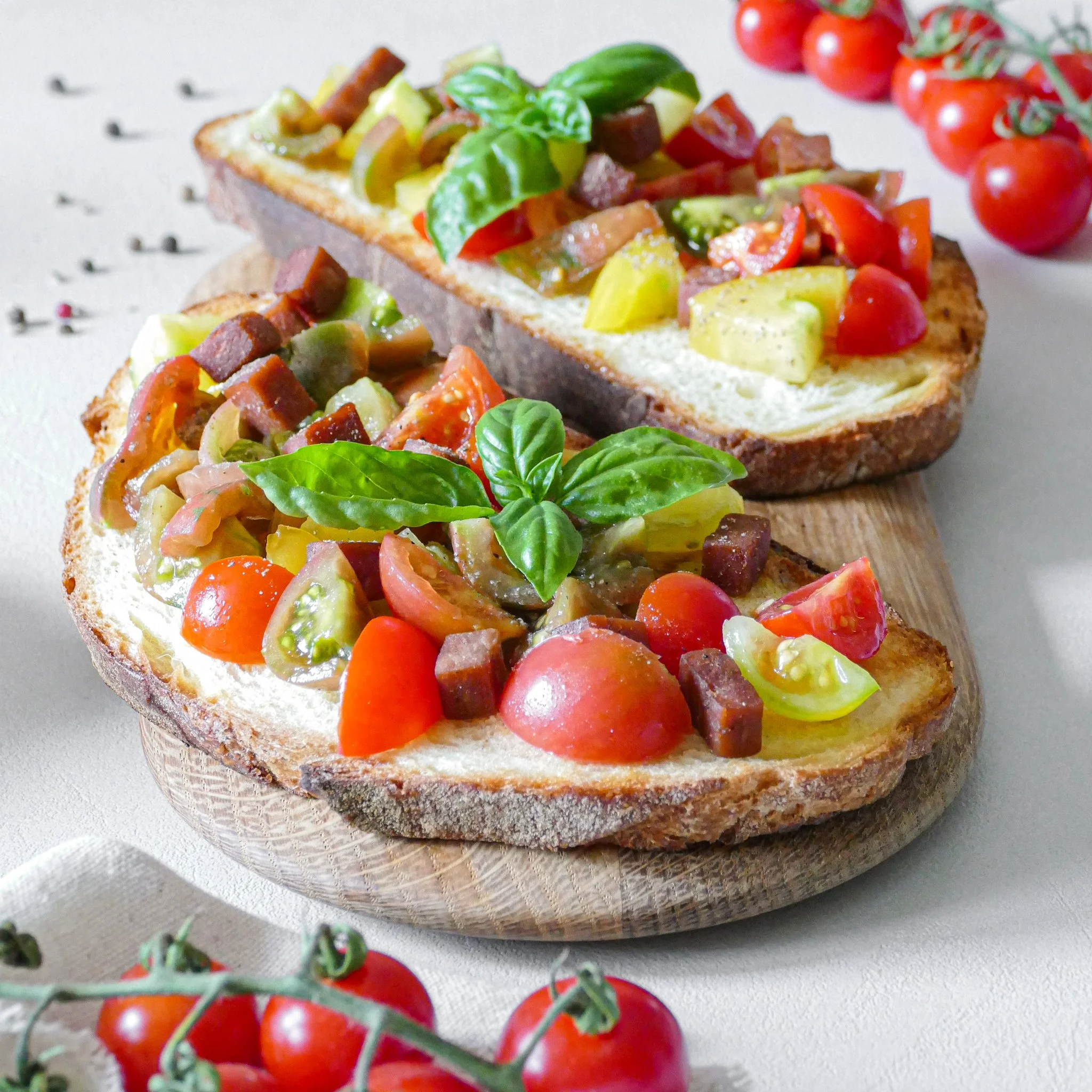 Smoked Bruschetta — Andrea Aronica