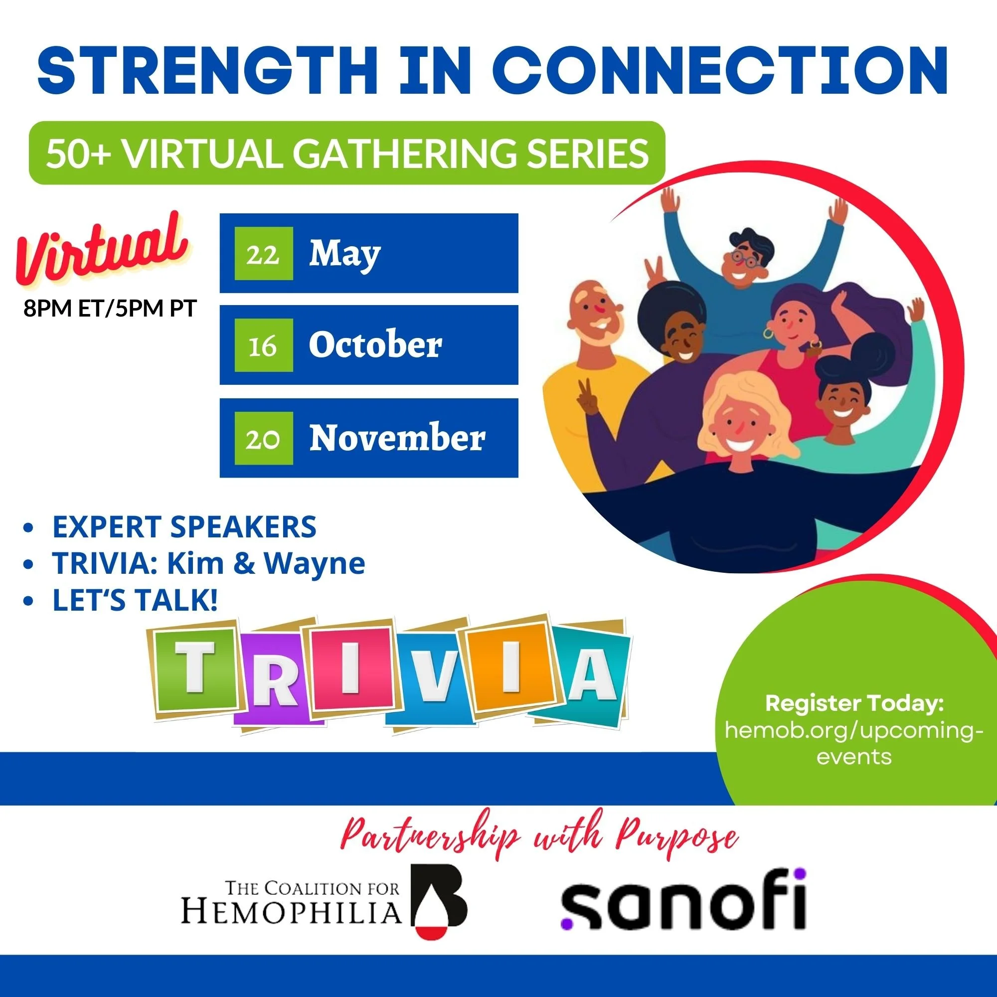 Upcoming Events — The Coalition for Hemophilia B