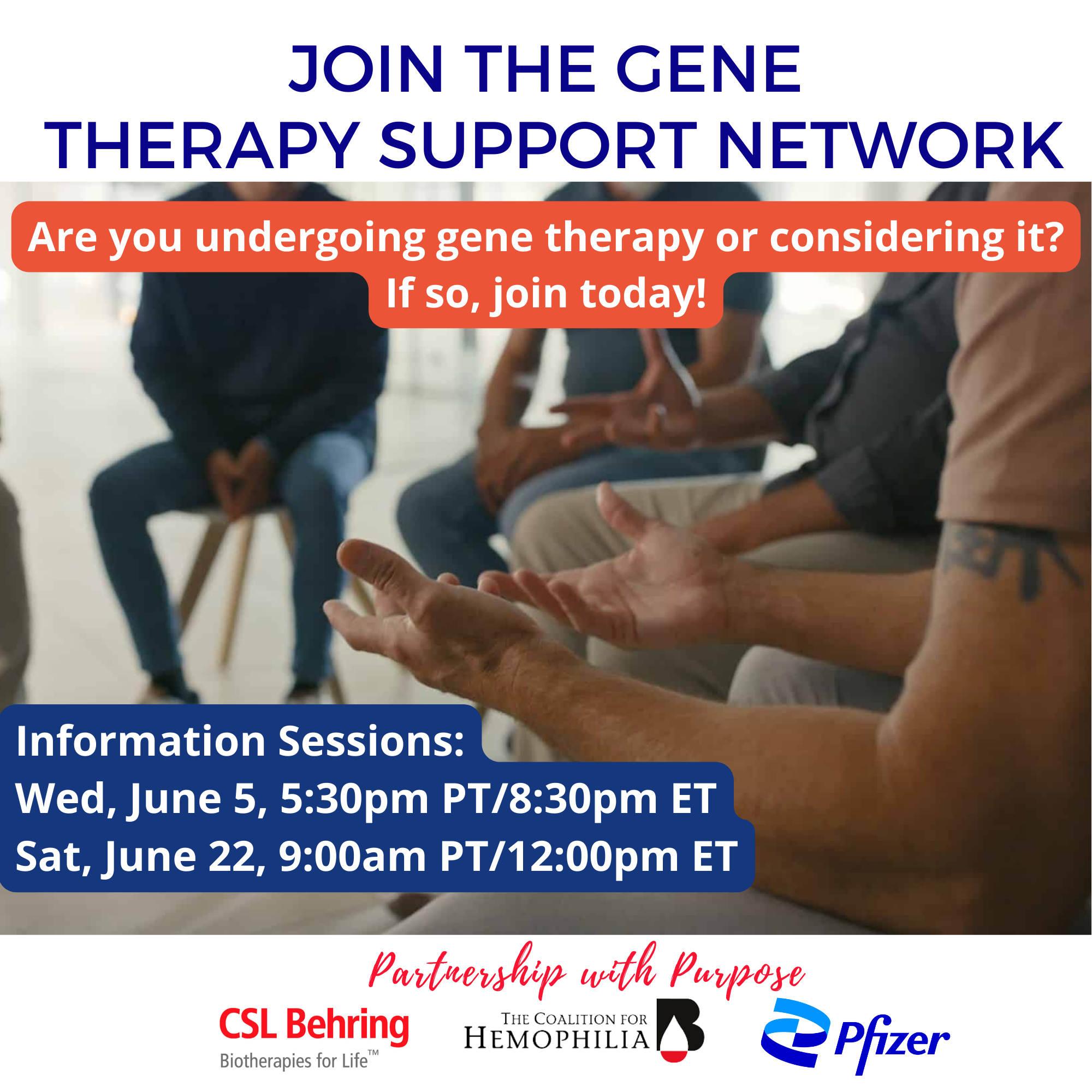 Gene Therapy Support Network — The Coalition for Hemophilia B